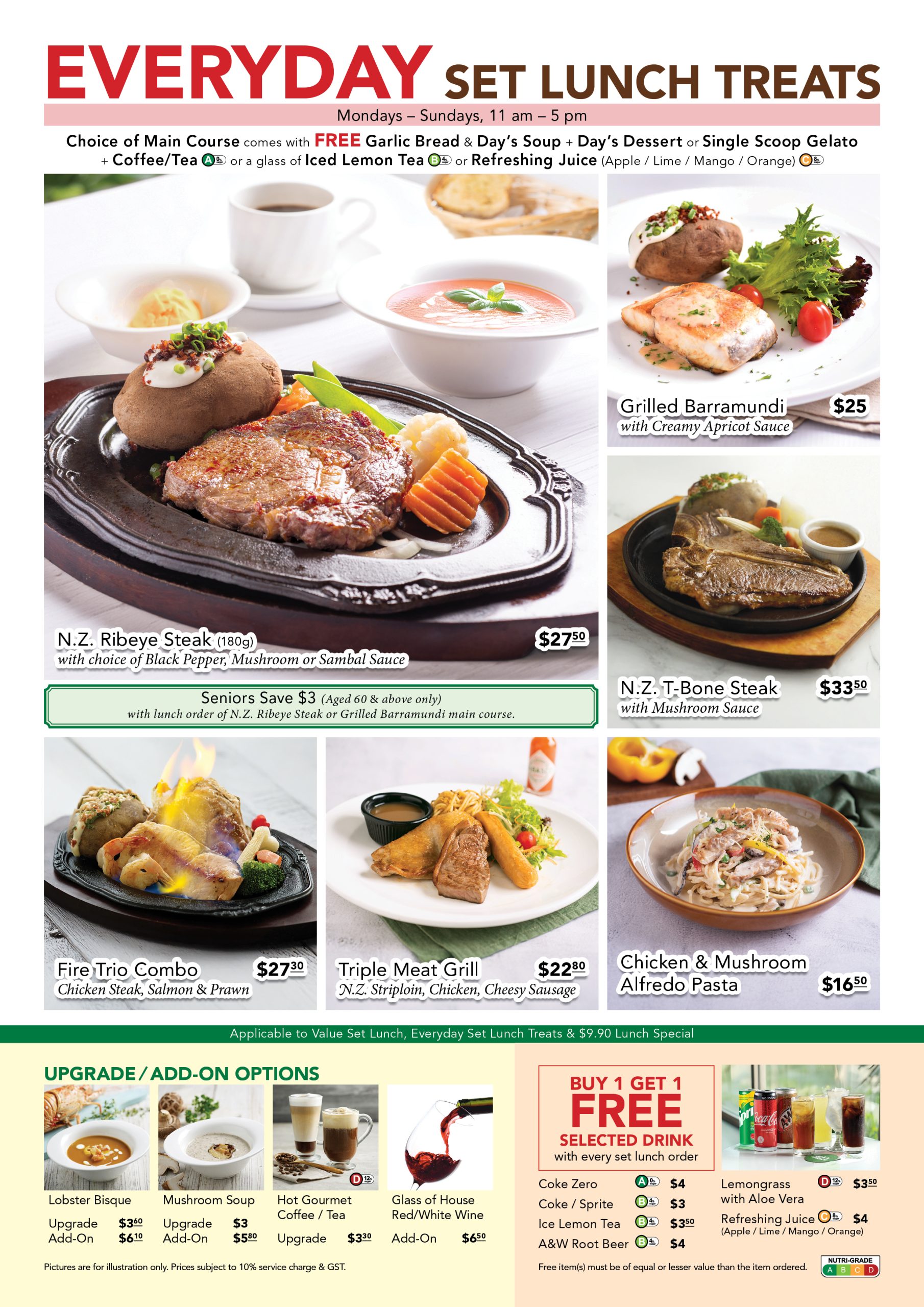 Daily Set Lunch – Jack's Place